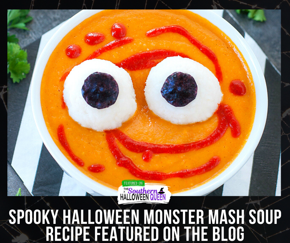 Spooky Halloween Monster Mash Soup - The Southern Halloween Queen